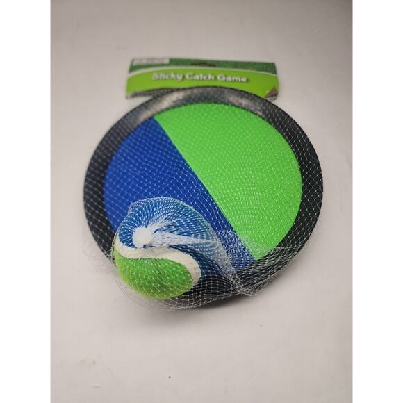 Unbranded | Games | Sticky Catch Outdoor Game Ball And 2 Paddles Summer ...